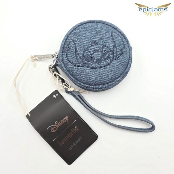Loungefly | Bags | Loungefly Disney Lilo Stitch Denim Stitch Coin Purse ...
